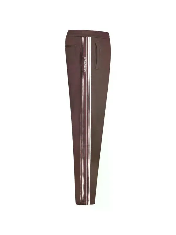 Emporio Armani Side-stripe Jersey Track Pants