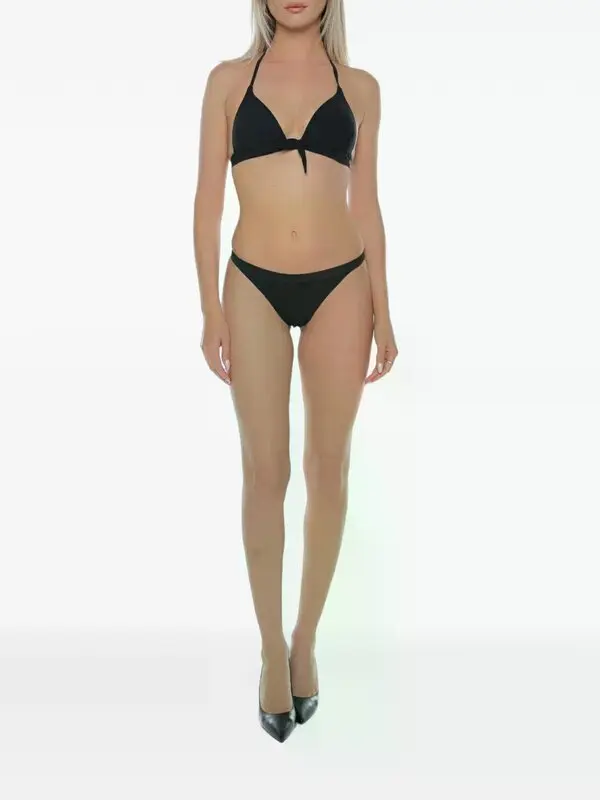BANANA MOON Tania Low-rise Bikini Bottoms - Black