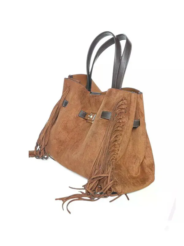 Dkny Bryar Fringed Shoulder Bag