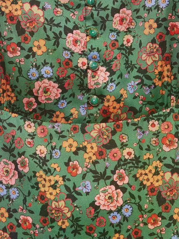 Sandro Marta Floral-print Mini Dress
