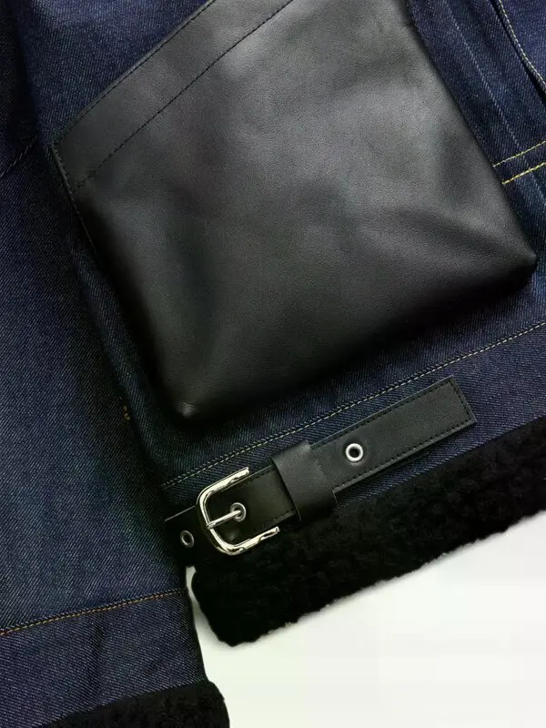 Sacai X Levi's Chest-pocket Denim Jacket