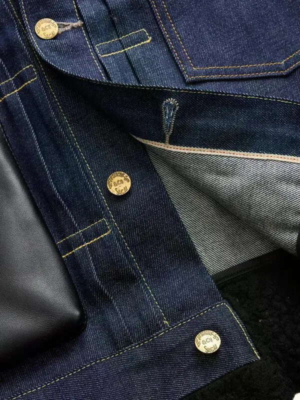 Sacai X Levi's Chest-pocket Denim Jacket