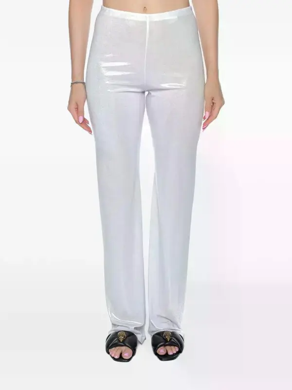 CHIARA FERRAGNI Metallic Cut-out Trousers