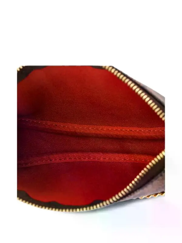 LOUIS VUITTON Pochette Accessoires Damier Mini Clutch Bag