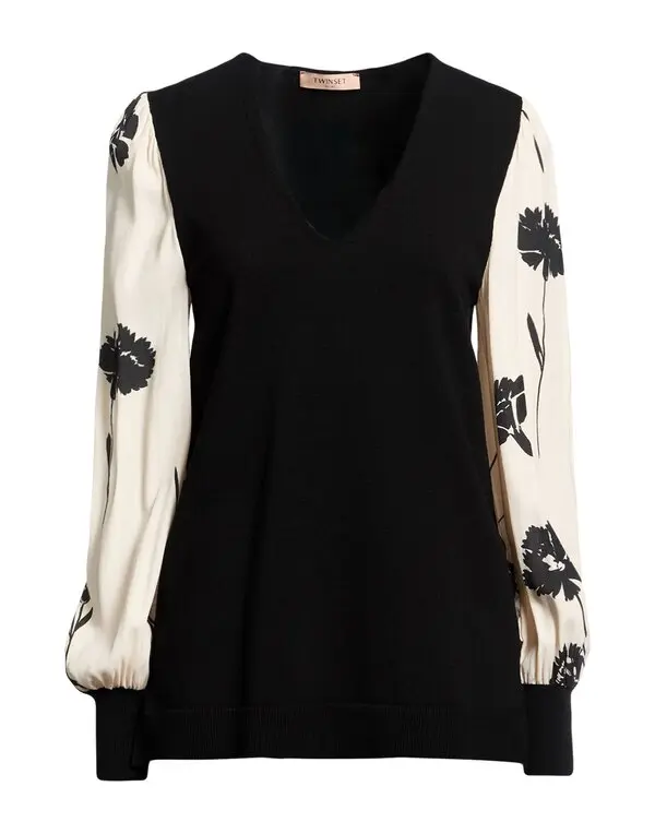 TWINSET Sweater Size Viscose, Polyester