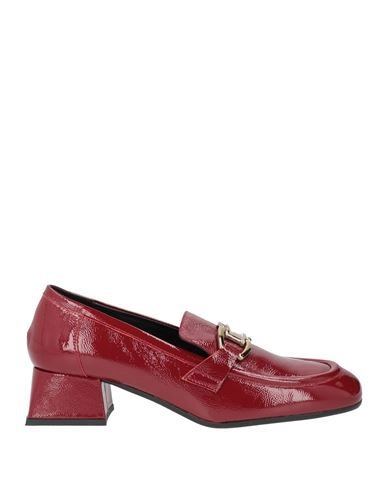 CARLA G. Loafers Size Leather - Red