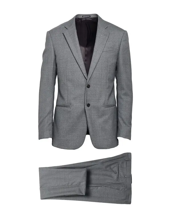 Emporio Armani Suit Size Virgin Wool