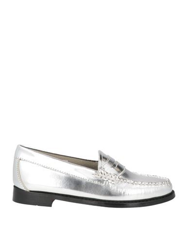 G.H. BASS & CO. G. H. Bass & Co Weejun Penny Loafers Size Leather - Silver