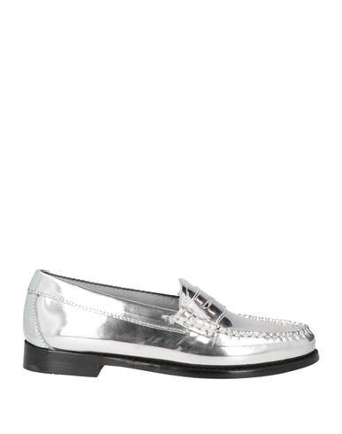 G.H. BASS & CO. G. H. Bass & Co Weejun Penny Loafers Size Leather - Silver