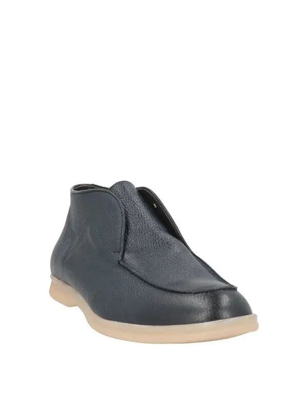 ANDREA VENTURA FIRENZE Ankle Boots Dark Size Leather - Blue