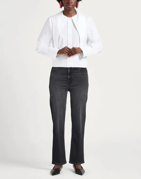 FRAME Le Sleek Straight Jeans Size Cotton, Pre-consumer Recycled Cotton, Post-consumer Recycled Cotton, Rayon, Elastane