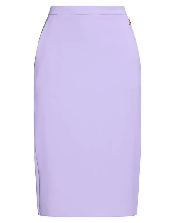 Elisabetta Franchi Midi Skirt Size Polyester, Elastane