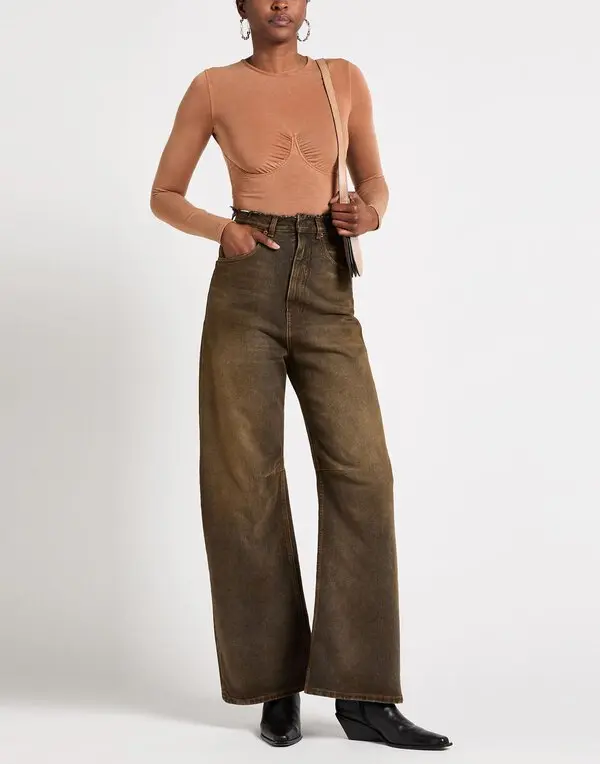 DIESEL® Bodysuit Size Rayon, Elastane