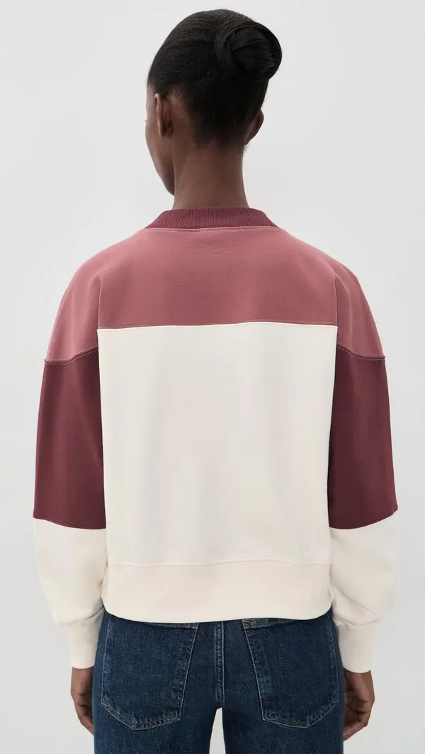 Rag & Bone The Everyday Terry Seamed Sweatshirt