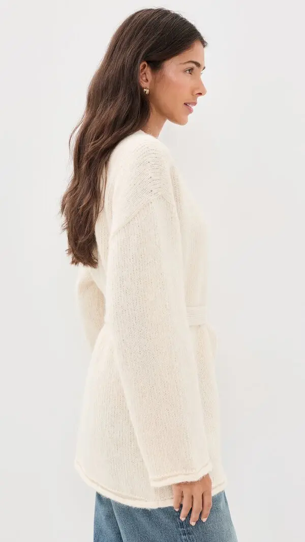 Faherty Brand Apres Alpaca Wrap Cardigan