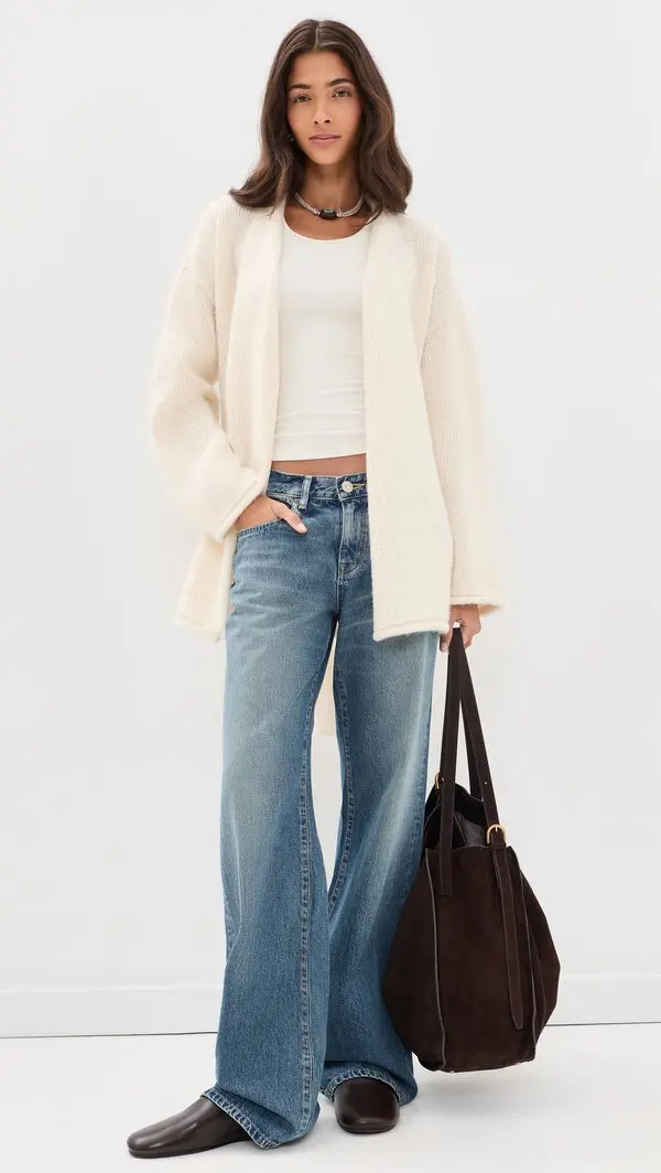 Faherty Brand Apres Alpaca Wrap Cardigan