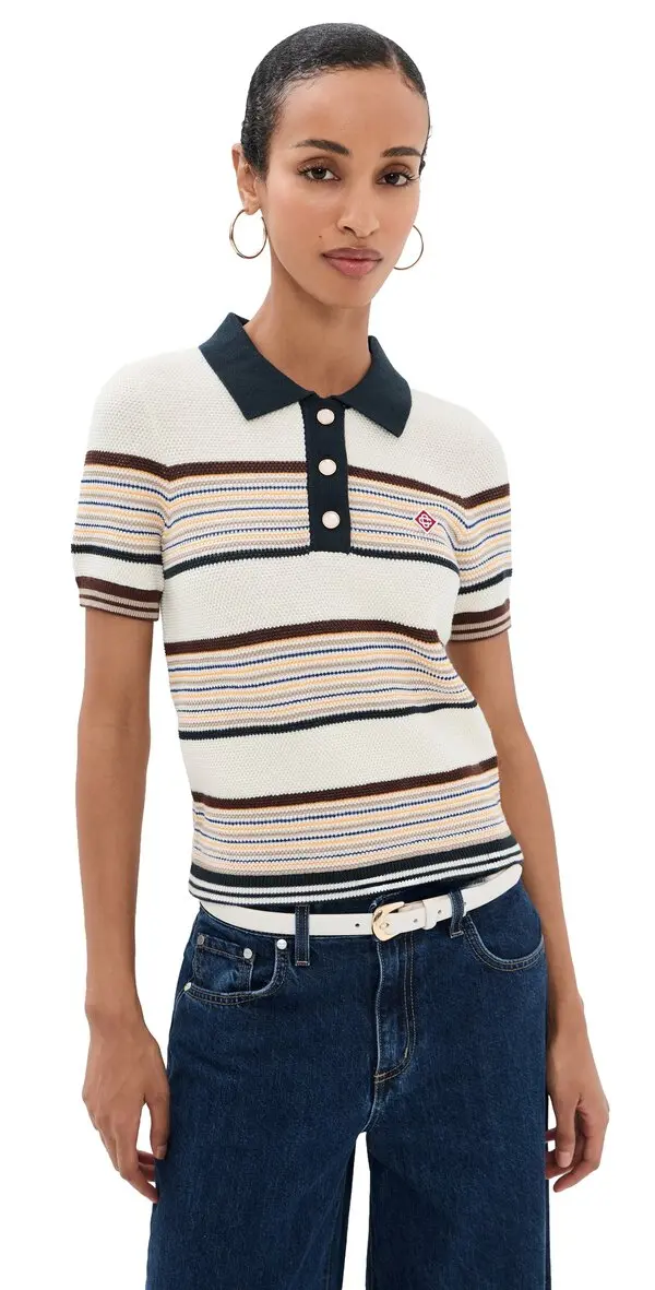 Casablanca Cafe Stripe Top