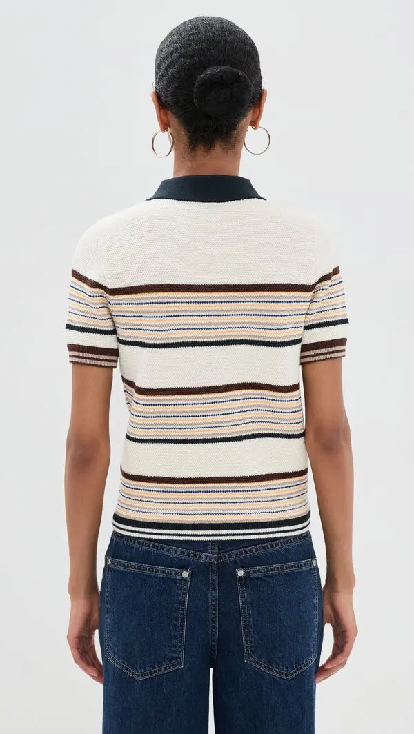 Casablanca Cafe Stripe Top