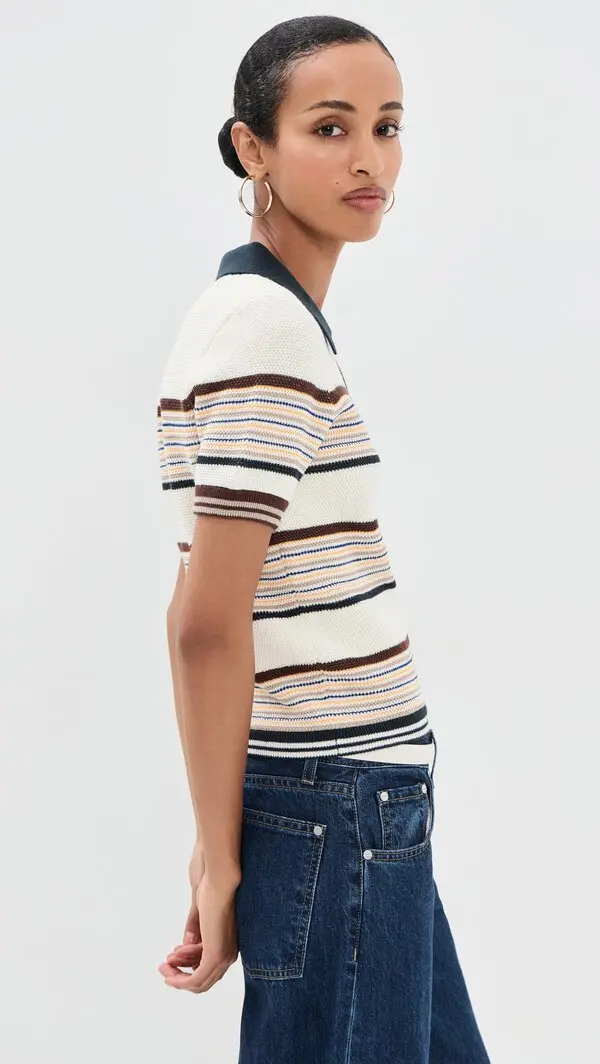 Casablanca Cafe Stripe Top