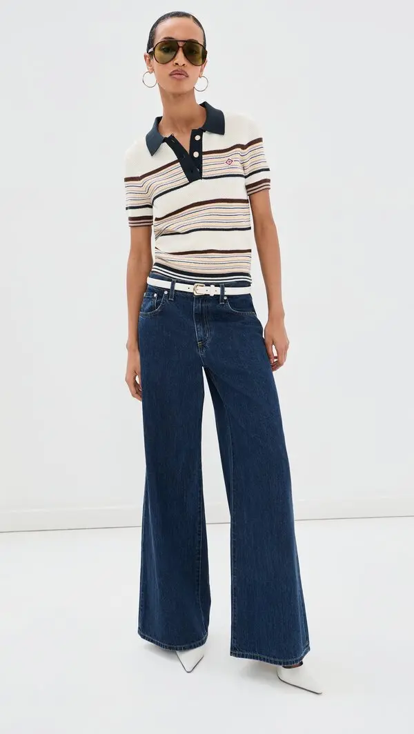 Casablanca Cafe Stripe Top