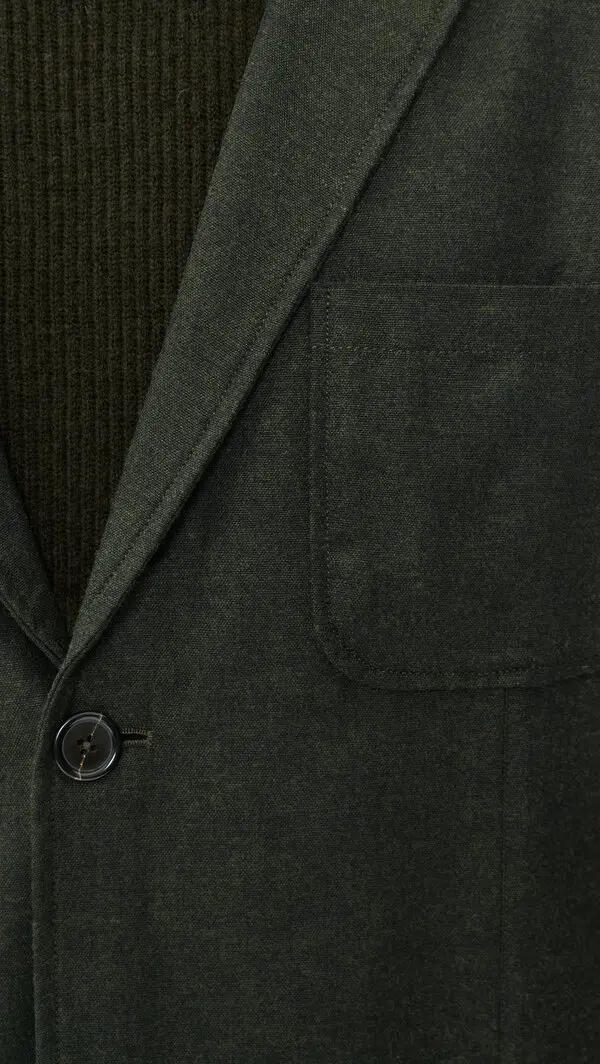 Universal Works Recycled It Tweed 2 Button Blazer