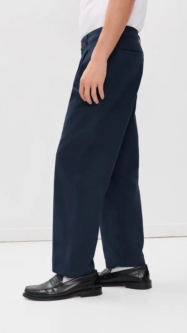 RHYTHM Twill Pressed Trousers