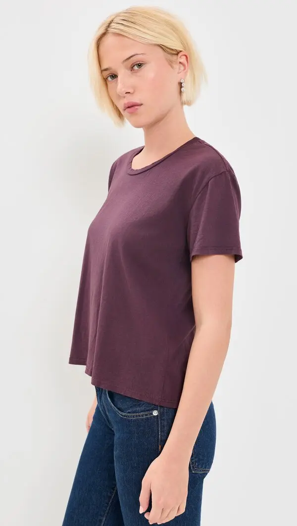 PERFECTWHITETEE Short Sleeve Boxy Crew Tee