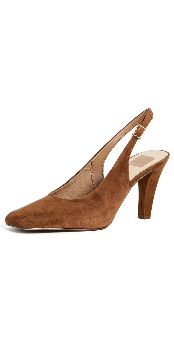 Dolce Vita Gessia Slingback Suede Heels