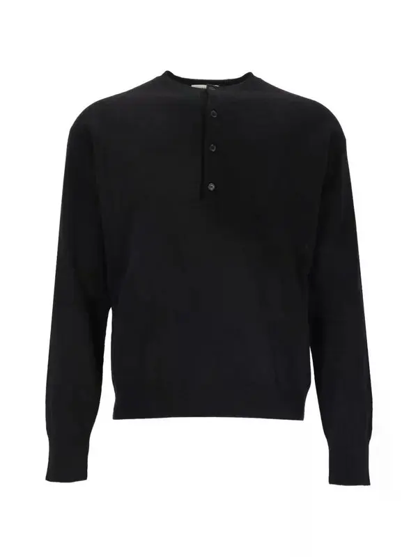 Mauro Grifoni Button-up Wool Sweater
