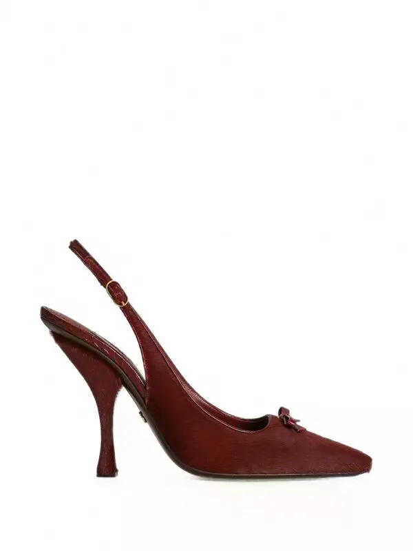 Dolce & Gabbana Pony Slingback Shoes