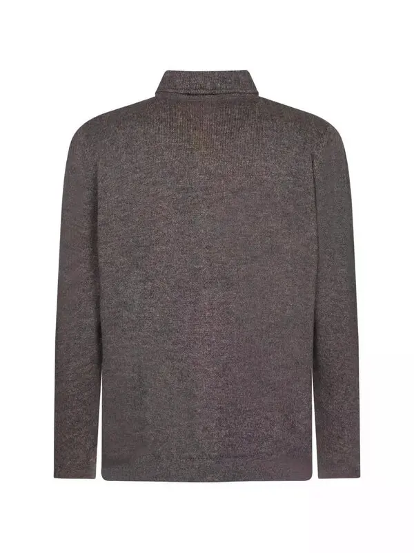 LARDINI Button-up Collar Cardigan