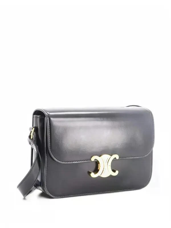 Celine Triomphe Shoulder Bag Smooth Calfskin Medium Crossbody Bag