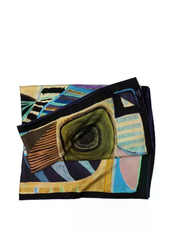ELIZABETTA Nicola Abstract-print Scarf