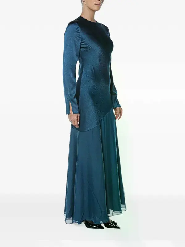 Ted Baker London Shkye Diagonal-seam Maxi Dress