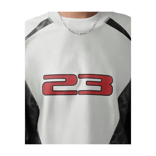 JORDAN Brooklyn Long-sleeve Jersey - White