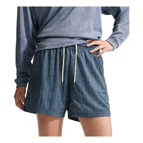 Nike X Caitlin Standard Issue Dri-fit 5 Practice Mesh Shorts 'diffused Blue Armory Navy