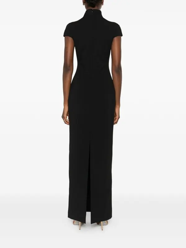 Solace London Lang Maxi Dress - Black
