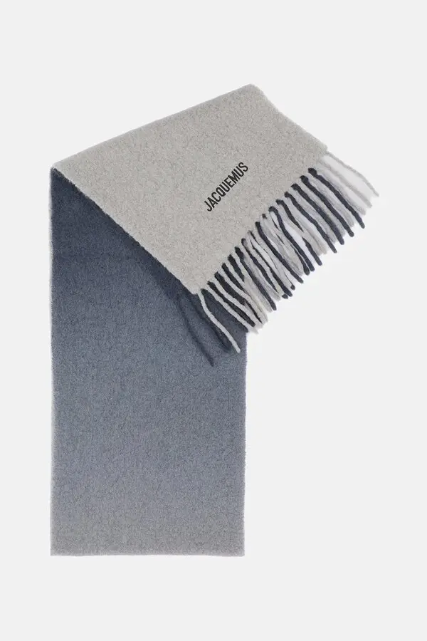 Jacquemus Sciarpa L'echarpe Moisson - Grey