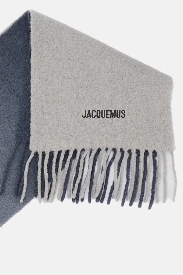 Jacquemus Sciarpa L'echarpe Moisson - Grey