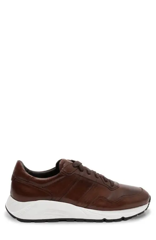 Robert Barakett Jackson Leather Jogger - Chocolate