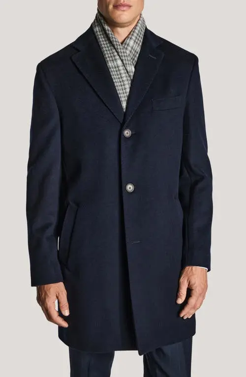 JACK VICTOR Wesley Wool And Cashmere Overcoat
