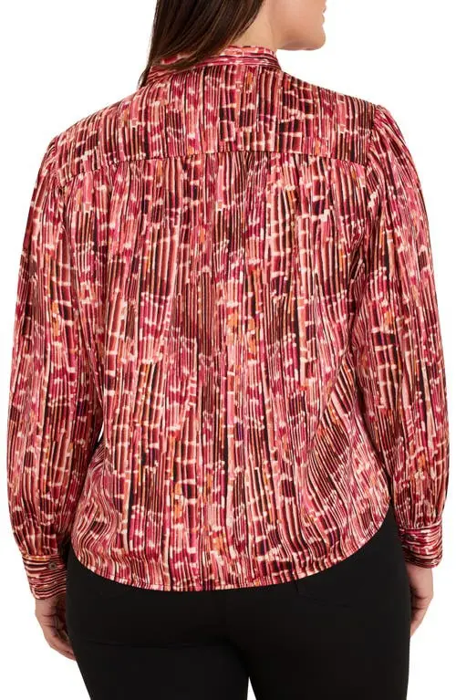 NIC+ZOE Origami Pleat Shirt