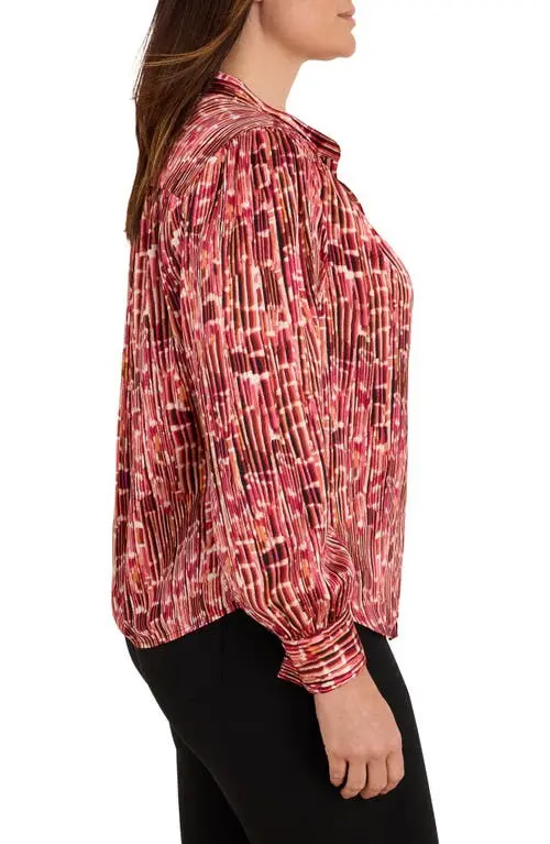 NIC+ZOE Origami Pleat Shirt