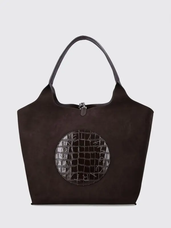 Stella McCartney Croc-effect Eco Alter Mat Handbag