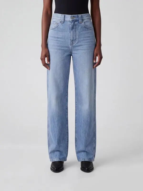 Khaite Mid-rise Straight-leg Jeans In Stretch