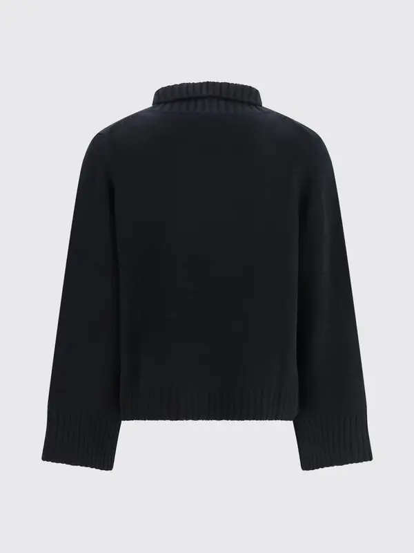 ALLUDE Relaxed Fit Cashmere Turtleneck Jumper With Dropped Shoulders