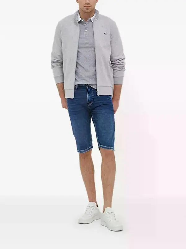 Lacoste Zip-up Collar Knitwear