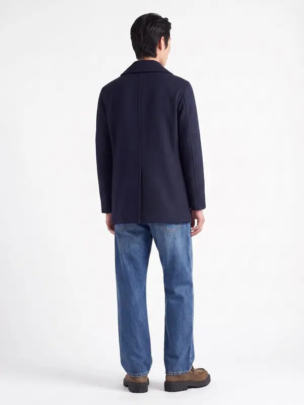 Tagliatore Double-breasted Coat "san Francisco - Blue