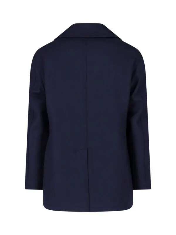 Tagliatore Double-breasted Coat "san Francisco - Blue