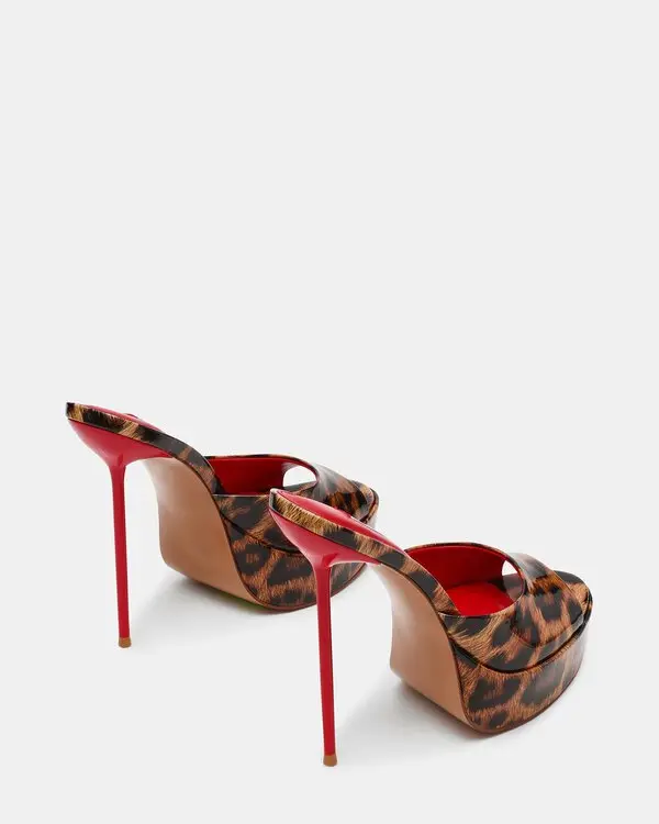 Steve Madden Darelis Mule Heels - Leopard